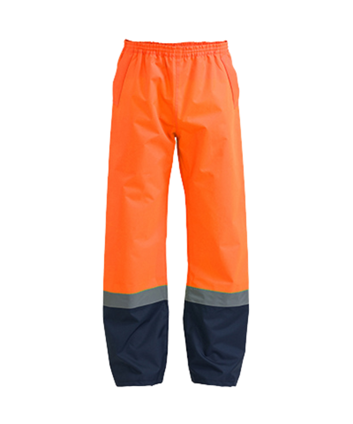 TAPED HI VIS RAIN SHELL PANT - CD Uniforms