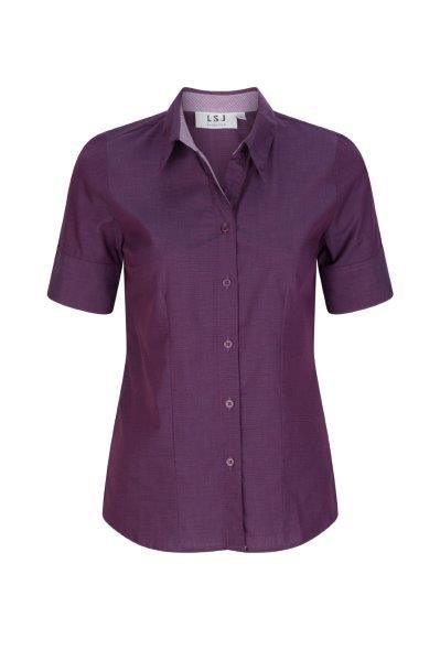 Sleeve Semi Fitted Shirt -200-EE-PLU 1/2 - LSJ Collection - CD Uniforms