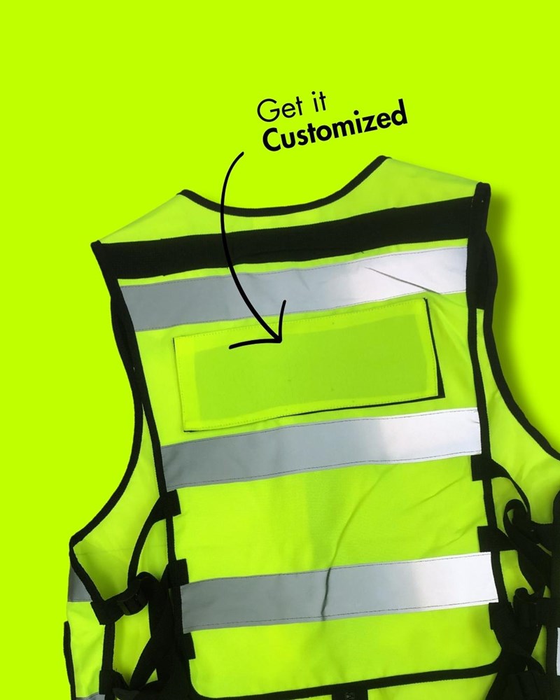 Premium Hi-Vis Tactical Security Vest | V63926-HV - CD Uniforms